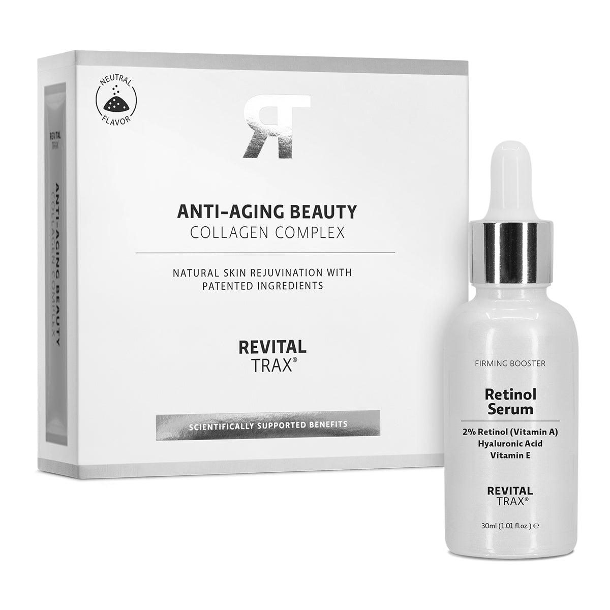 Anti-Aging Beauty Collagen Complex + Retinol Serum – RevitalTrax ...